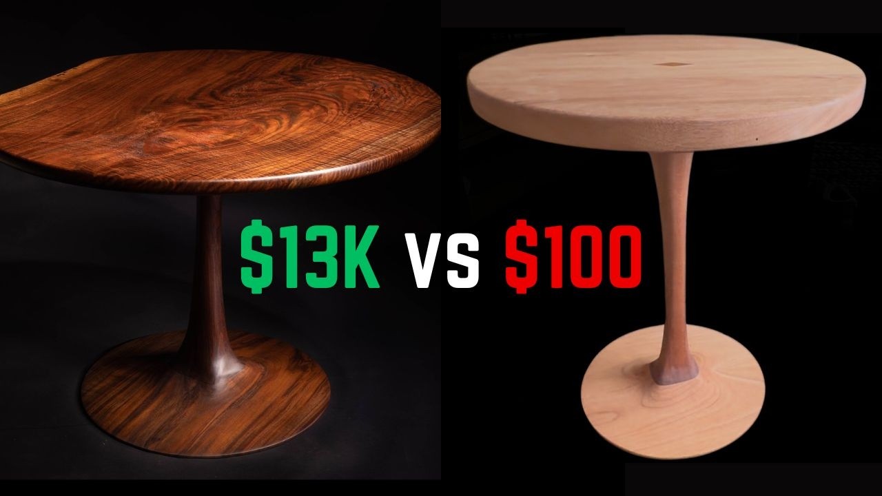I Made A $13,000 Table Design From Blacktail Studio With Scrap Wood ...