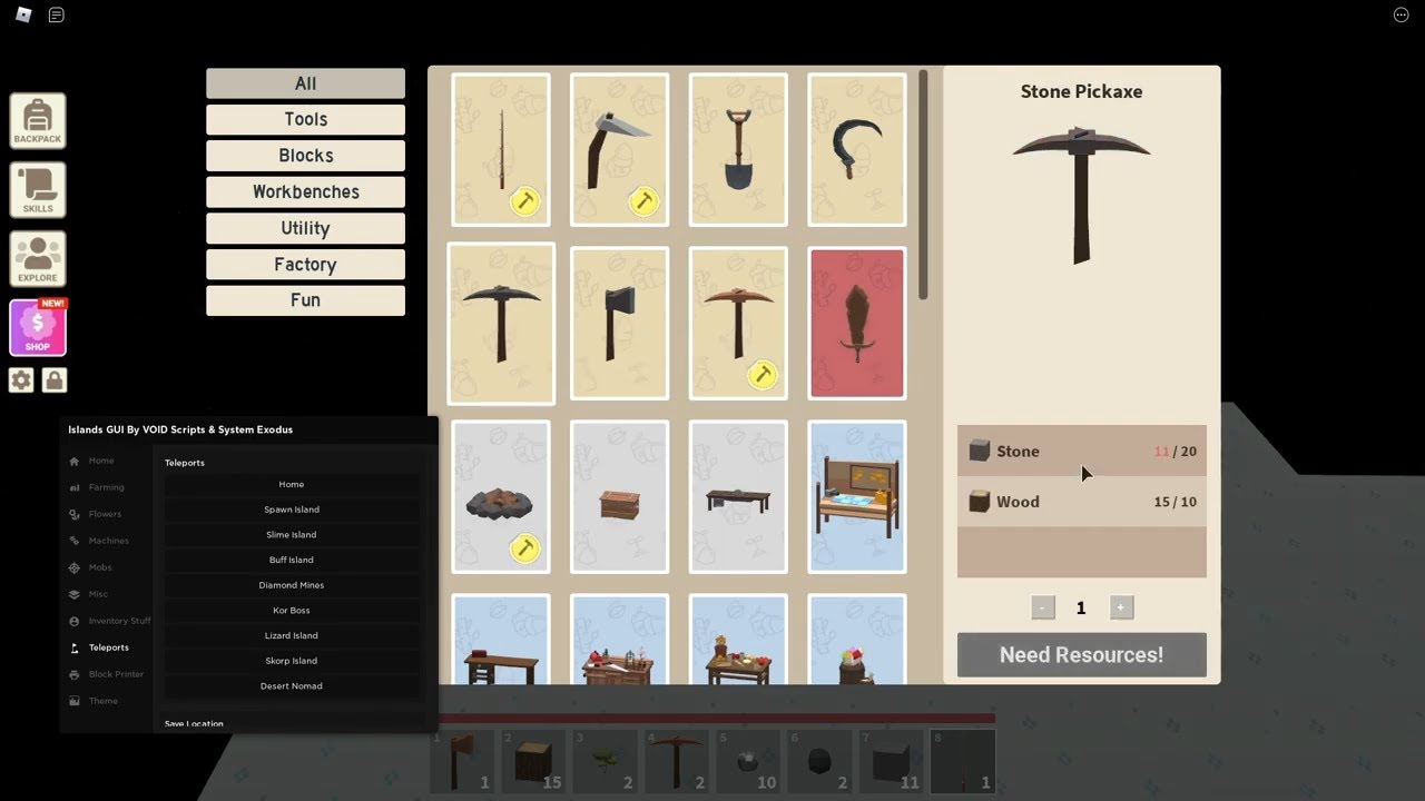 Islands Script | Roblox | Auto Farm Mobs | Aura Kill | Auto Fishing ...