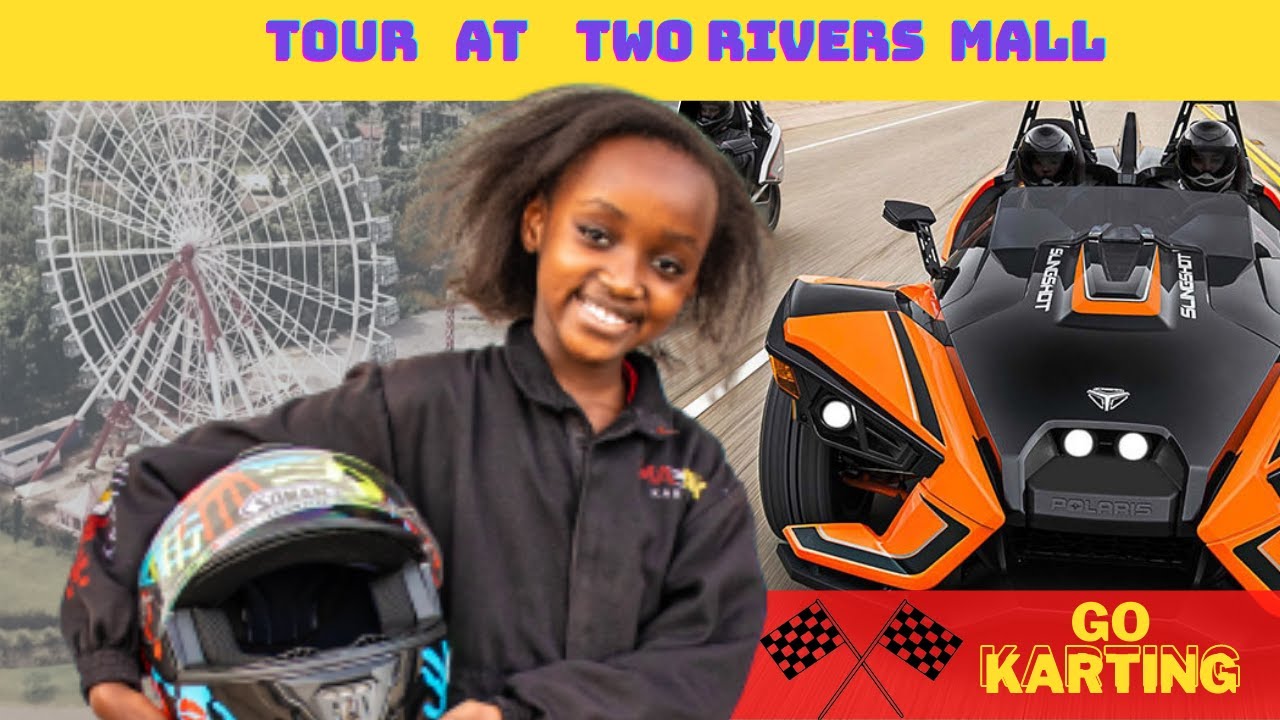 Tour at Two Rivers Mall Go-Karting Best fun for kids children friends ...