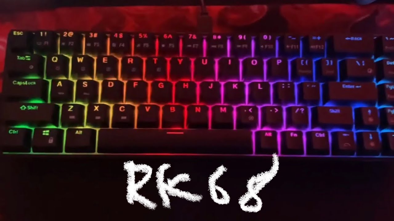Unboxing Of The RK68 Keyboard - YouTube