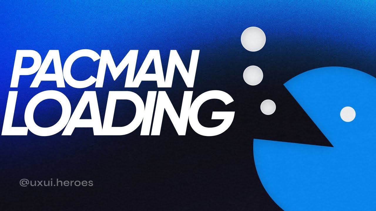 Pac-Man loading animation effect in Figma #figmatutorial #figmaanimation #figma - YouTube