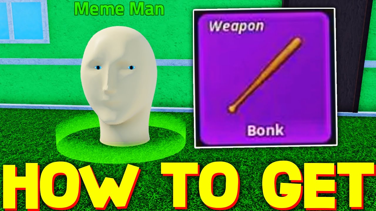 HOW TO GET BONK WEAPON in MEME SEA! ROBLOX - YouTube