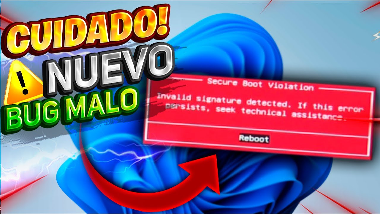 CUIDADO! Con UEFI de TU PC / NUEVO BUG es AHORA DESCUBIERTO! - YouTube