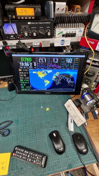 🕒 HamClock Running on a Raspberry Pi 5 – Shack Upgrade in Progress! - YouTube