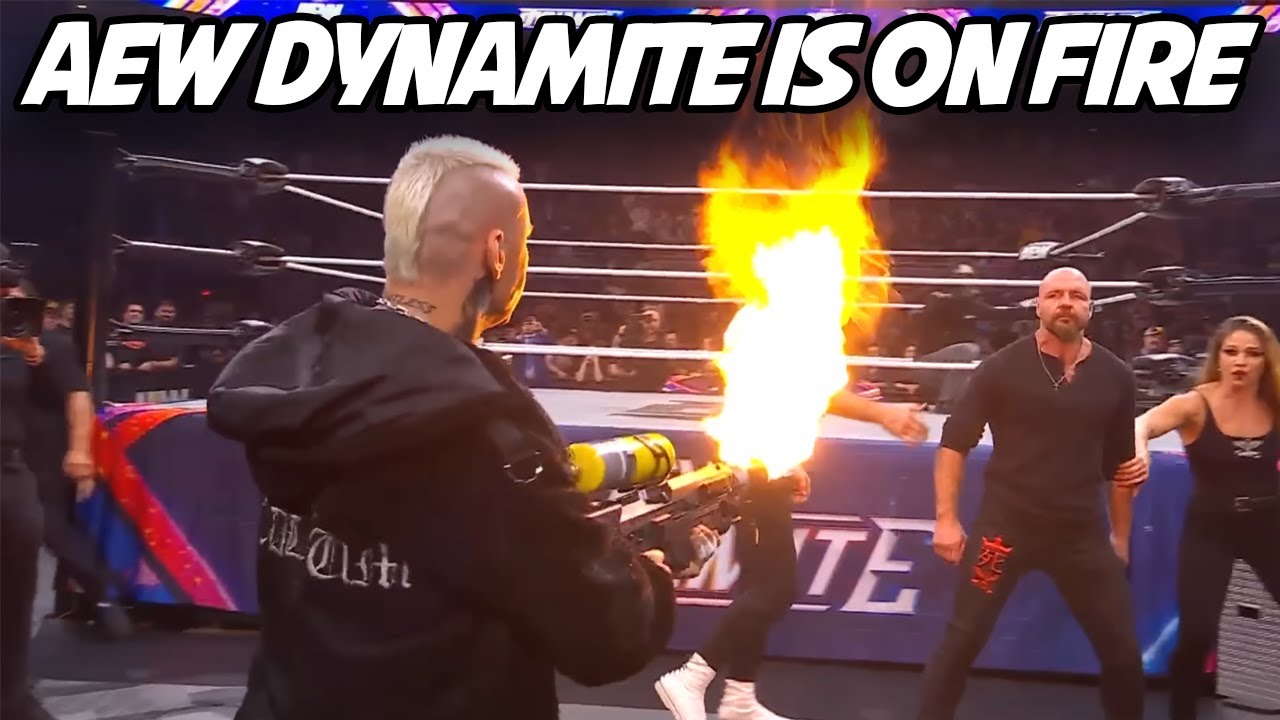 Why This Episode of AEW Dynamite was on FIRE - YouTube