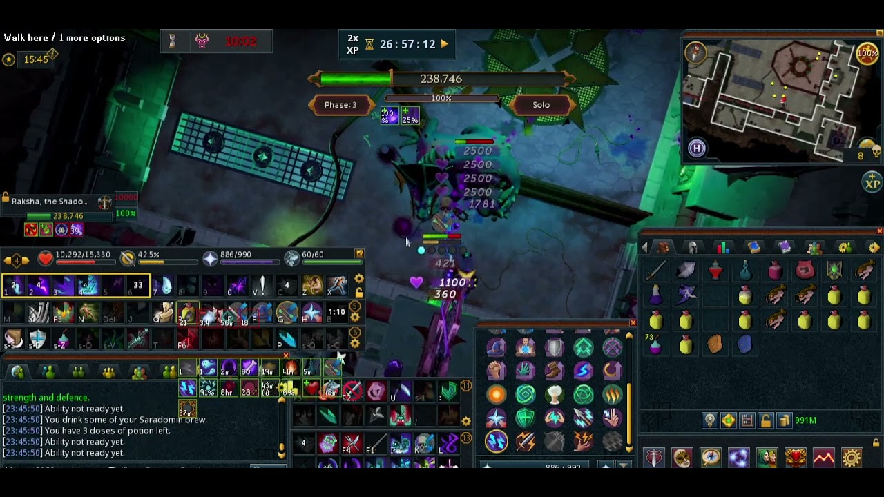 Raksha Scenario 7 and 30,000 Runescore (Deathwarden Technology) - YouTube