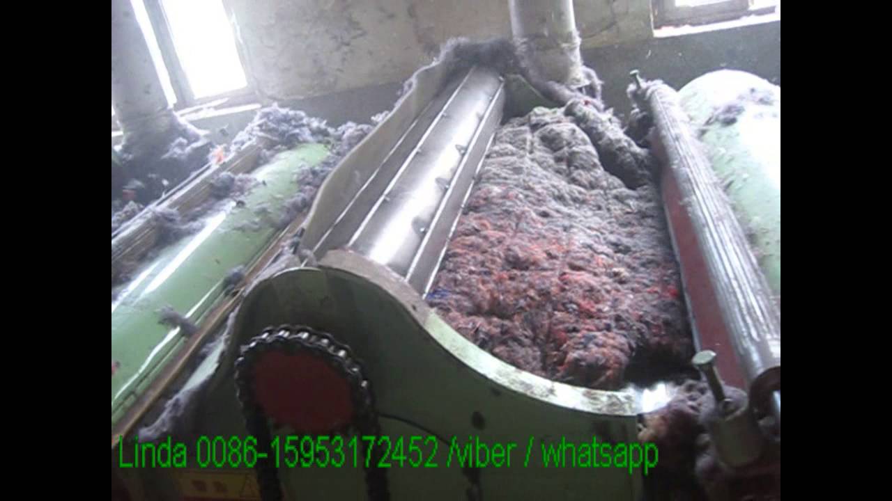 hard textile waste,garments clothes waste crushing machine,recycling ...