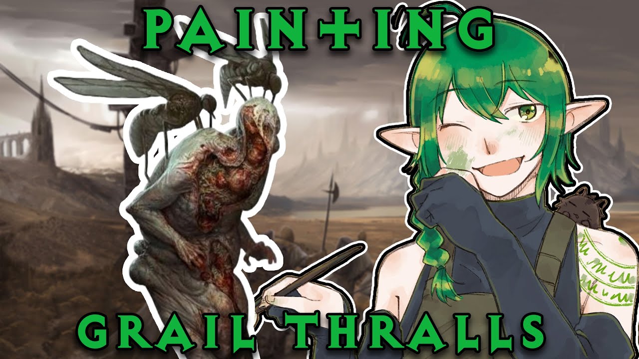 Warhammer Vtuber Paints Trench Crusade | Grail Thralls and More! - YouTube