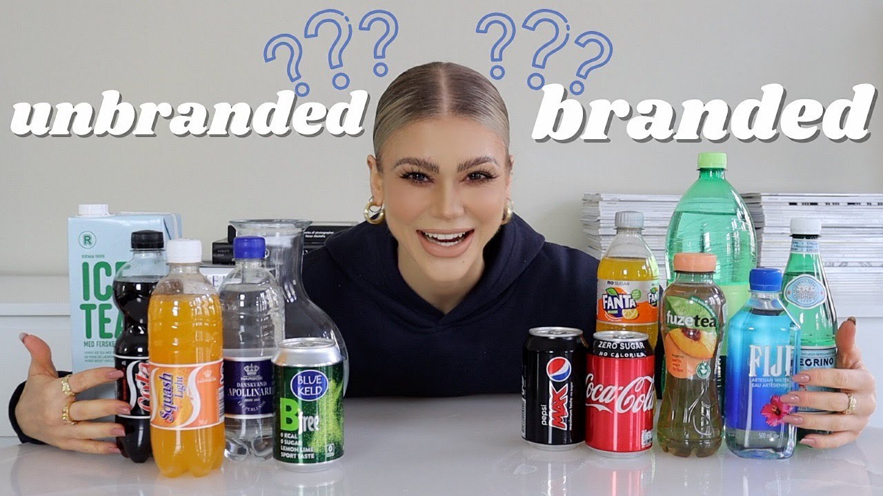 BRANDED VS. UNBRANDED CHALLENGE | CHOKERENDE RESULTAT! ER COCA COLA ...