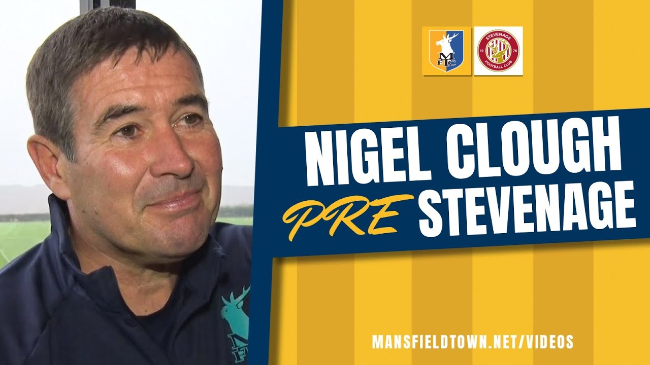 Nigel Clough pre Stevenage - YouTube