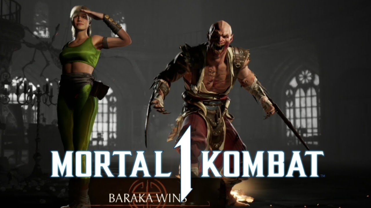 Baraka victory poses - mortal kombat 1 - YouTube