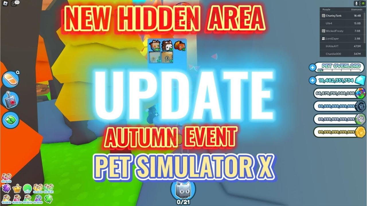 Pet Simulator X | Autumn Event Update - YouTube