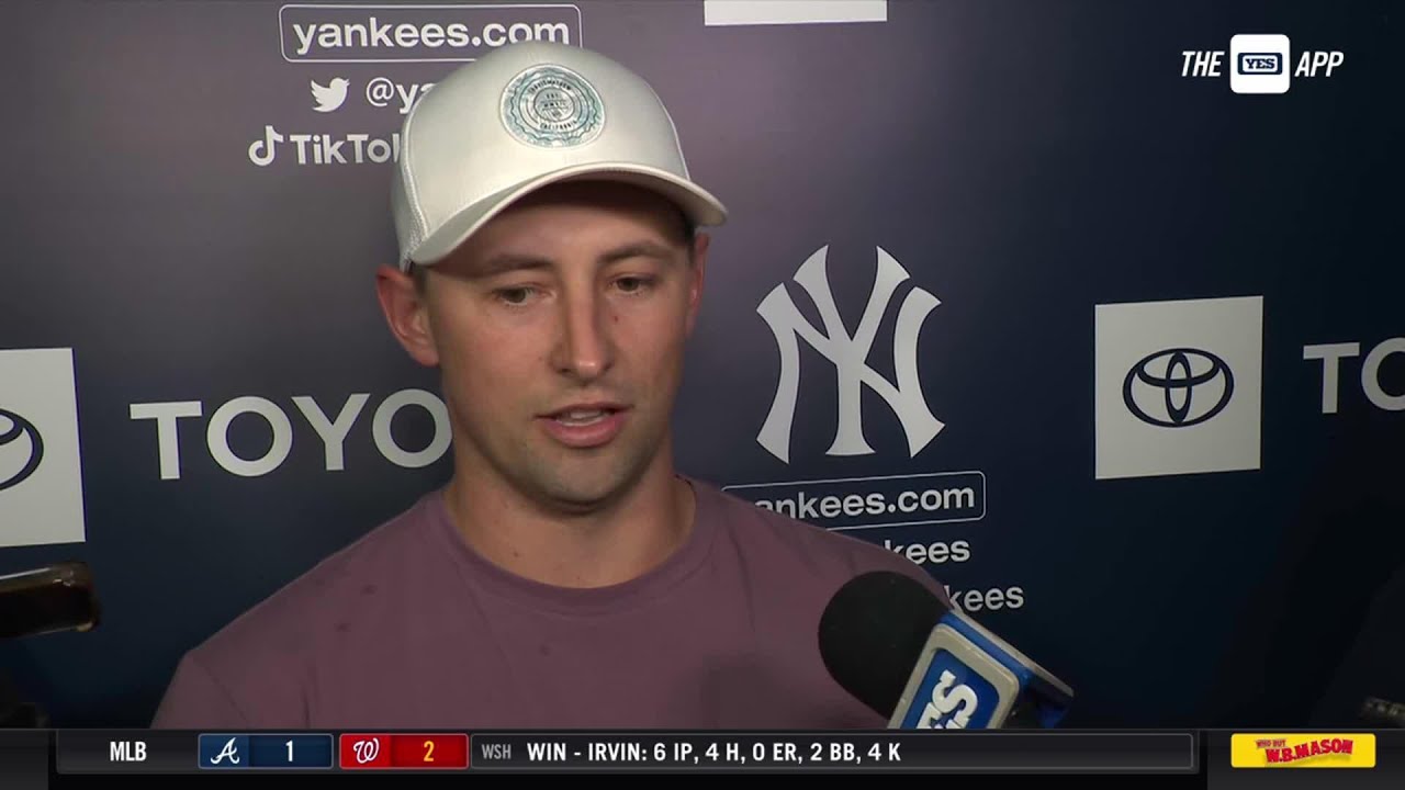 Cody Poteet on 1st career start at Yankee Stadium - YouTube