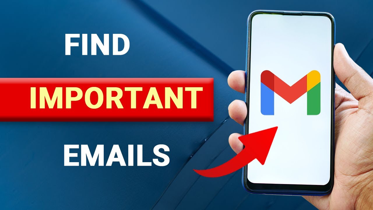 How to Find Important Email in Gmail [EASY] - YouTube