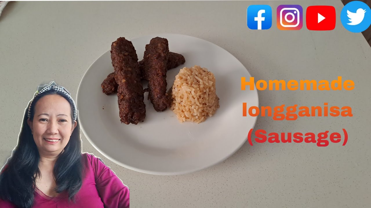 How to make a Homemade Skinless Longganisa(Sausage) - YouTube
