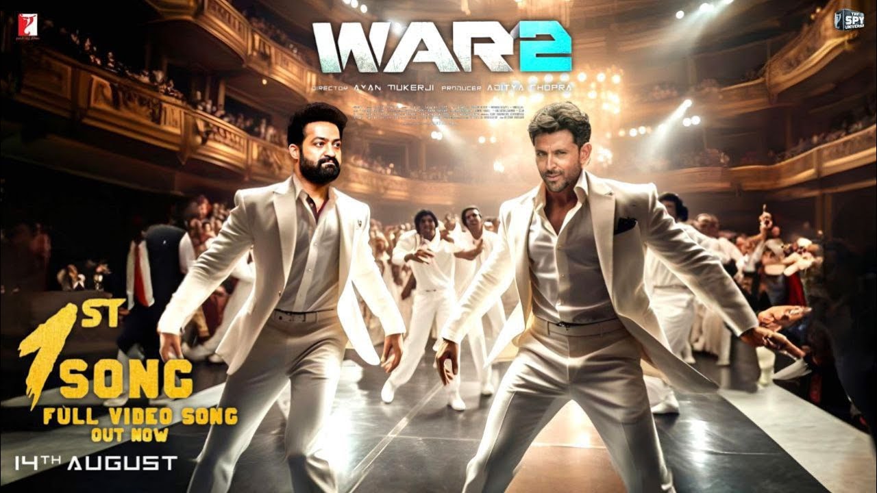 War 2 First Song Lyrical Video | NTR, Hrithik Roshan, Ayan, Kaira ...