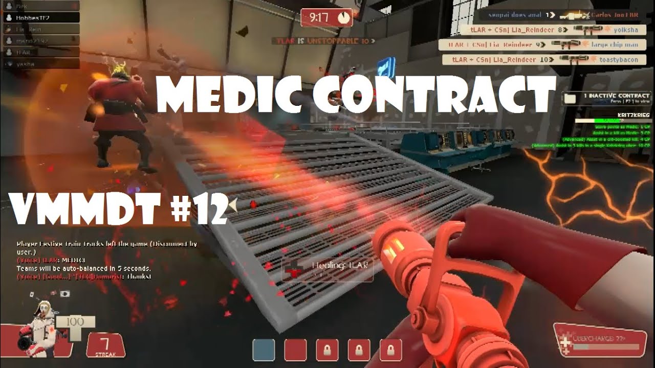 VALVE MADE ME DO THIS #12 | TF2 Medic Contract on Vanguard CP - YouTube