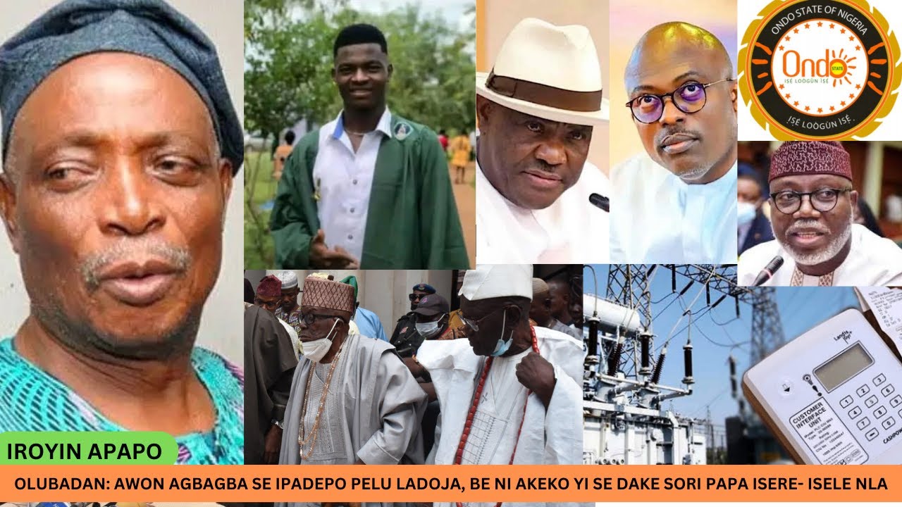 OLUBADAN: AWON AGBAGBA SE IPADE PO PELU LADOJA, BE NI AKEKO YI SE DAKE ...