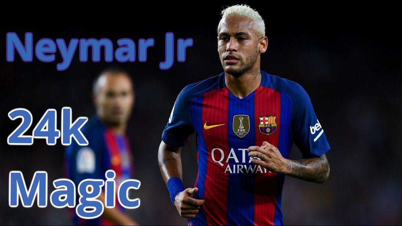 Neymar Jr 24k Magic Skillsgoals And Assists 201617 Youtube