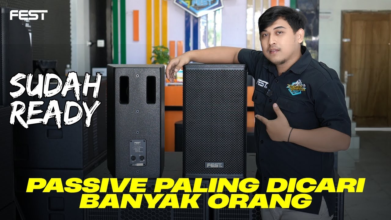 YANG SUKA SUARA CLARITY🥰 INI DIA PASSIVE 10 INCH SANGAT WORTH IT DIBELI ...