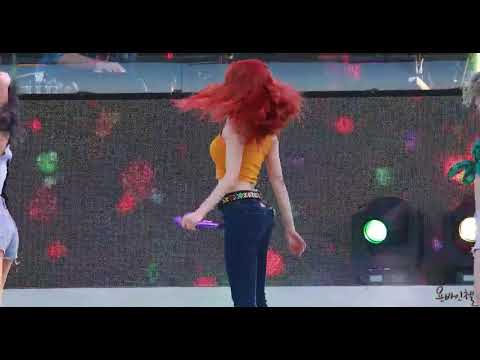 Hyuna-bubble pop [fancam]