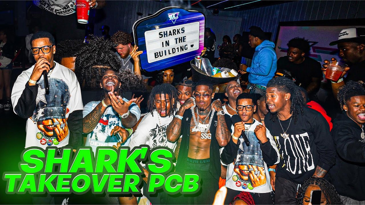 SHARKS AND COREY TAKEOVER PCB - YouTube