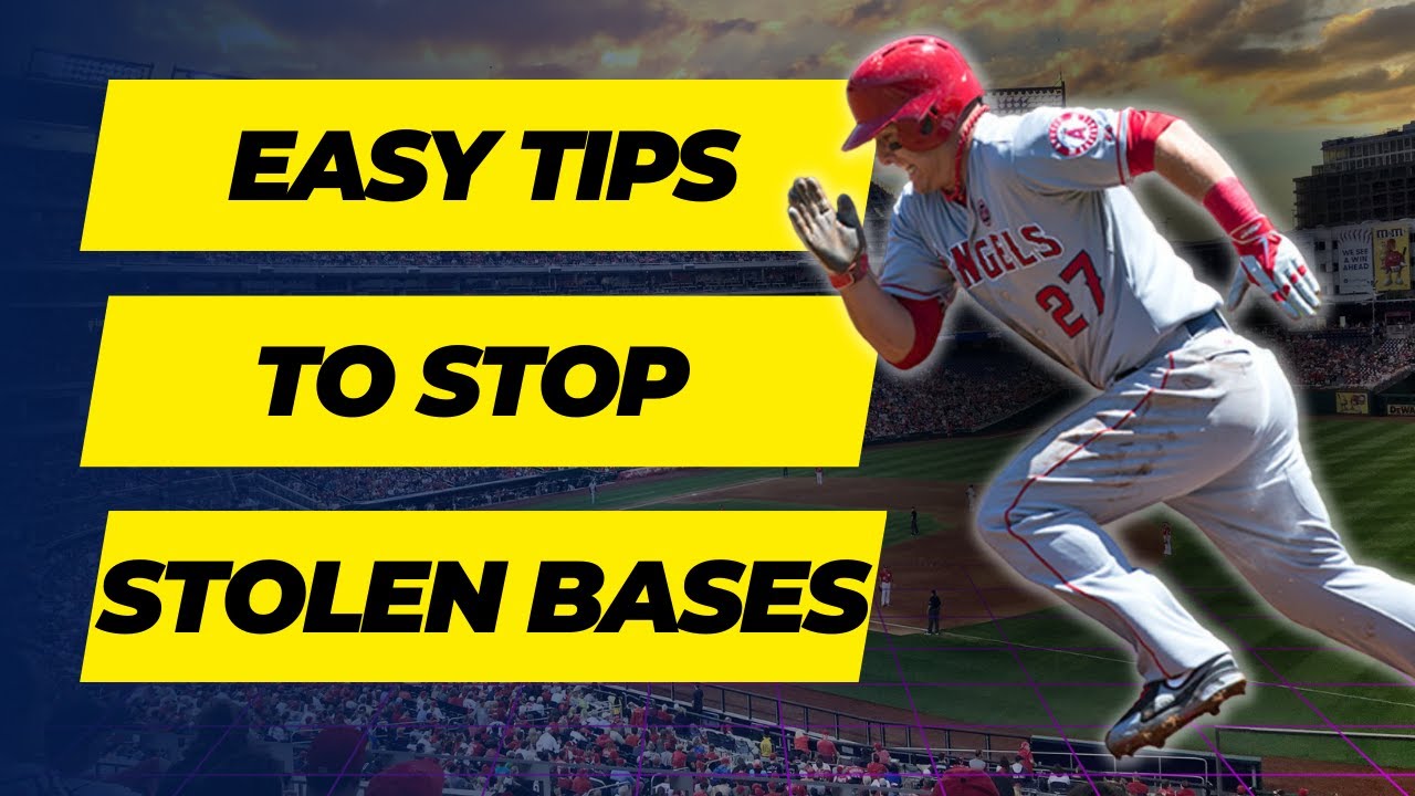 3 Easy Tips to Prevent Stolen Bases | LiveStream - YouTube