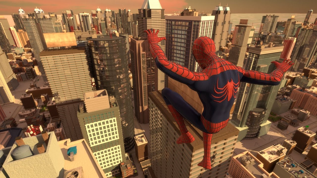 Spider-Man Swinging 360 VR 3D - POV of Spider-Man swinging through NYC - YouTube