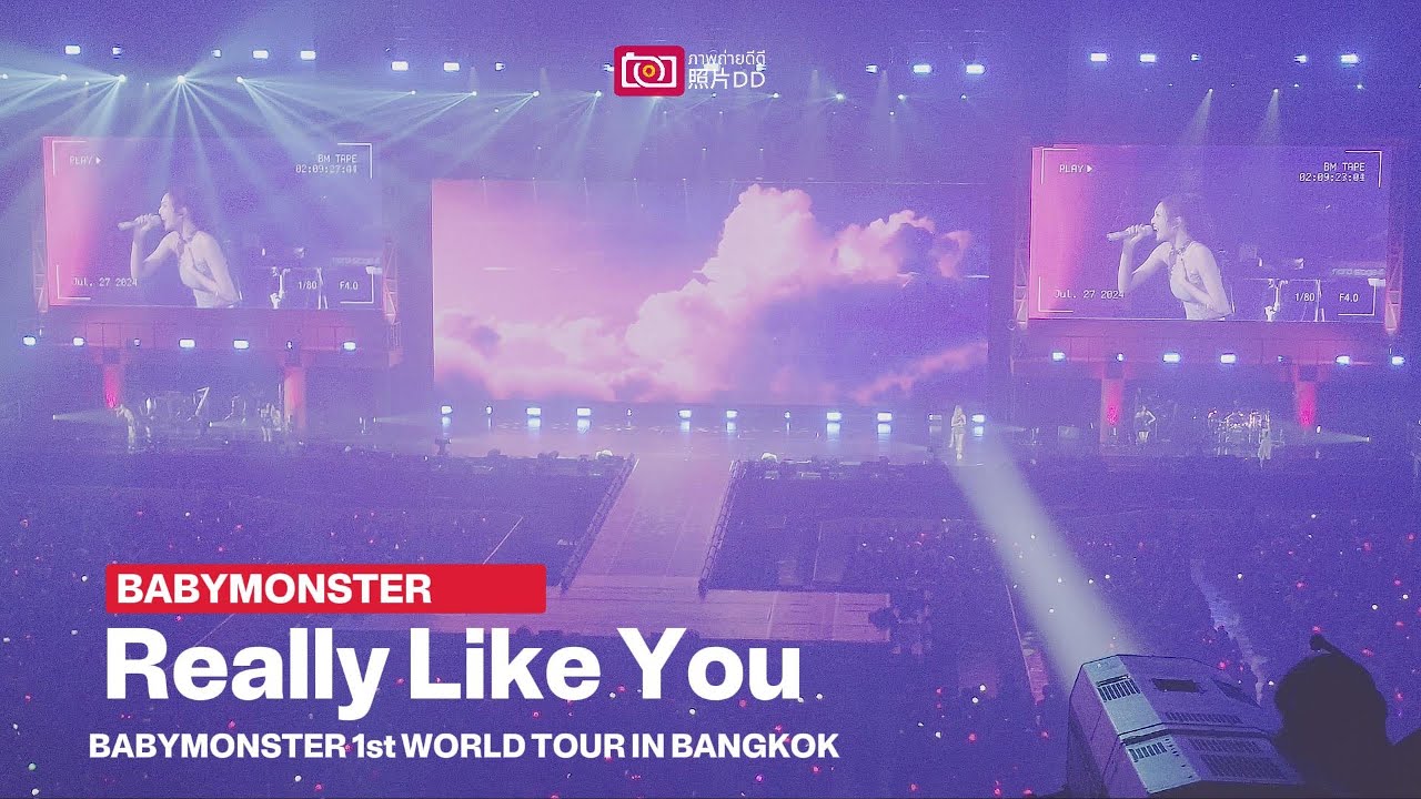 Really Like You - BABYMONSTER #HELLOMONSTERSinBangkok #HELLO_MONSTERS ...