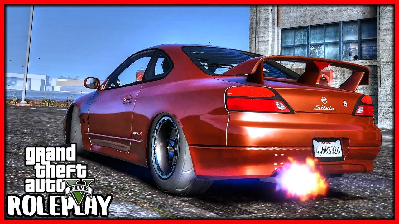 GTA 5 Roleplay - 'Incredible' Sleeper Drag Nissan Nissan S15 ...