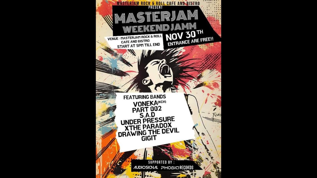 S.A.D - SEMA NUAN JAUH LIVE ( MASTERJAM WEEKEND JAMM ) - YouTube