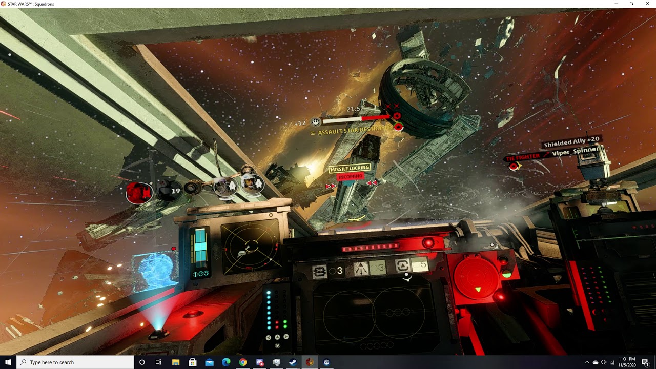 Star Wars Squadrons 11/5/20 Sissubo Fleet Battle - YouTube