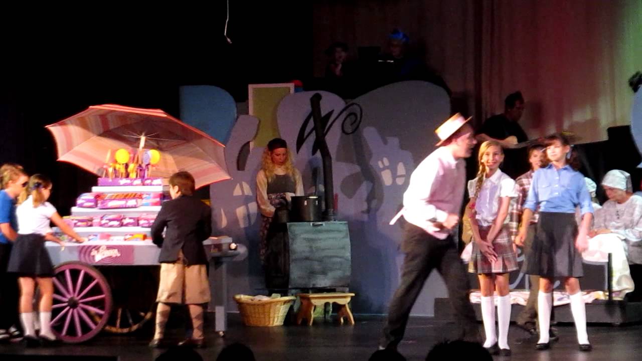 Evie in the Candy Man scene from Willie Wonka the Musical - YouTube