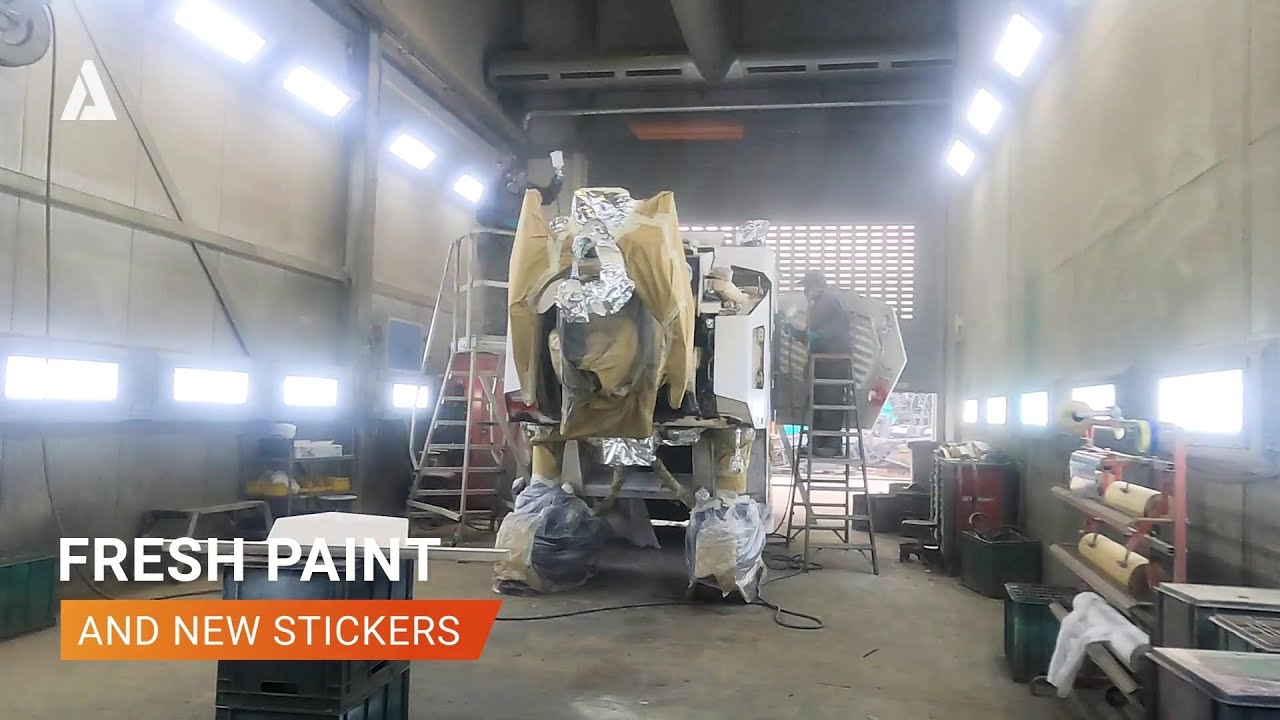 🛠️ Wirtgen W100 CFi Full Refurbishment | Cold Milling Machine Ready for ...