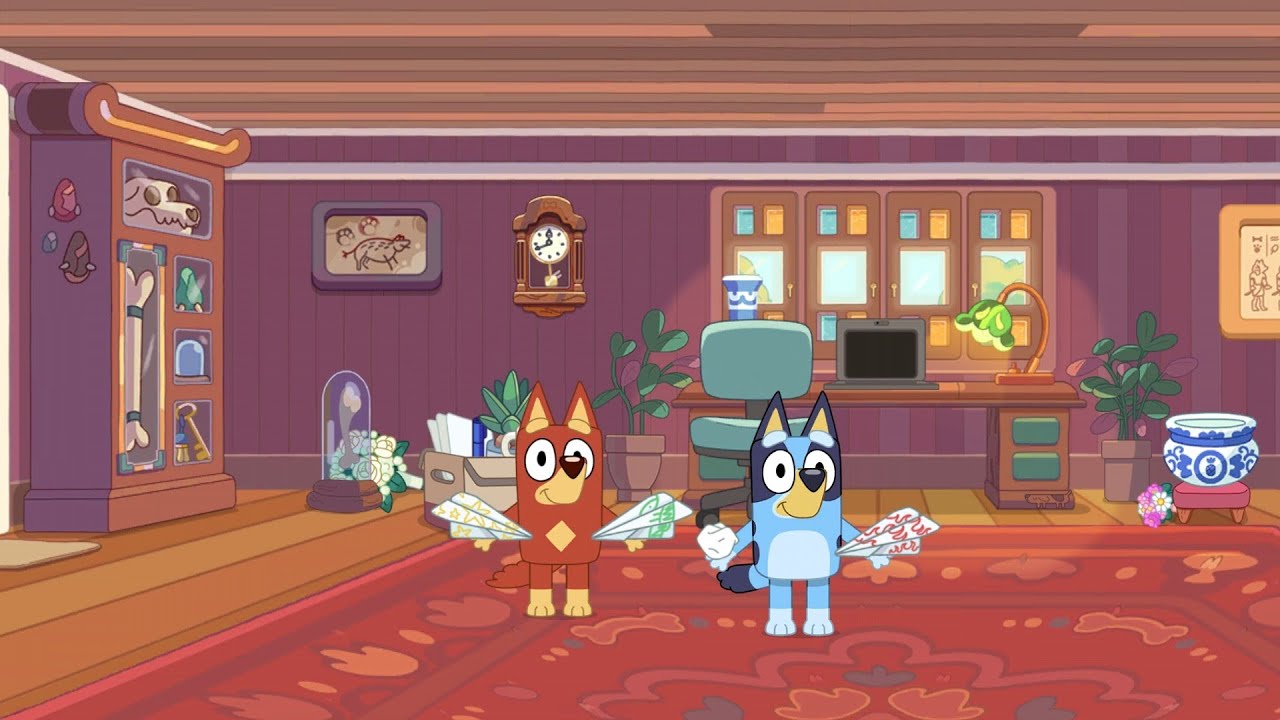 Bluey: Paper Fly 05 - YouTube