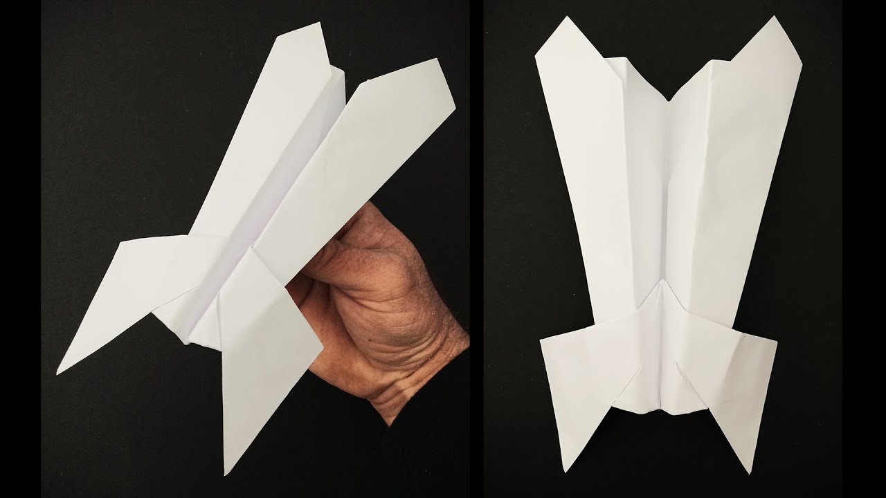 Freestyle Paper Airplane - YouTube