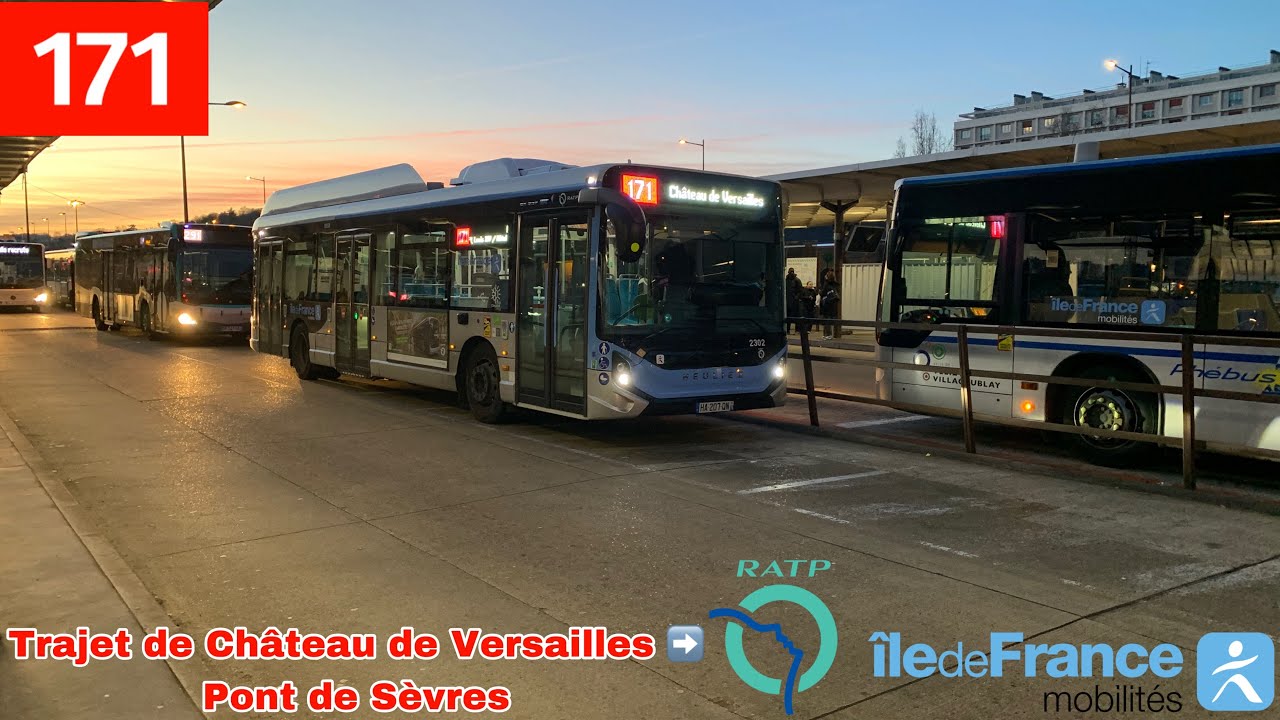 🚍BUS 171 (RATP) : Trajet à bord d’un GX337 ELEC V5 N°2275 (Toute la ...