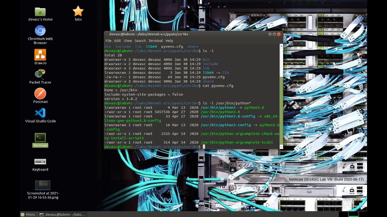 Lab - 7.6.3 Automated Testing Using pyATS and Genie - YouTube
