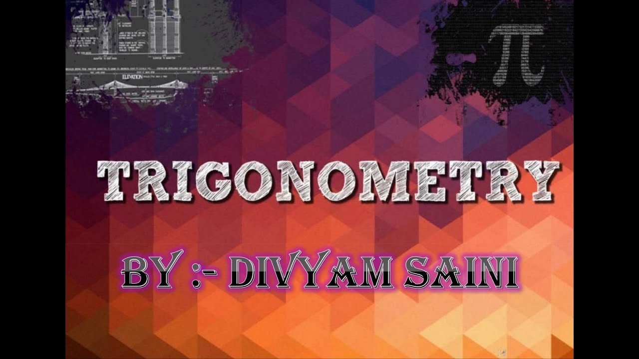 Math Integrated Project | Class 11 | Trigonometry| - YouTube