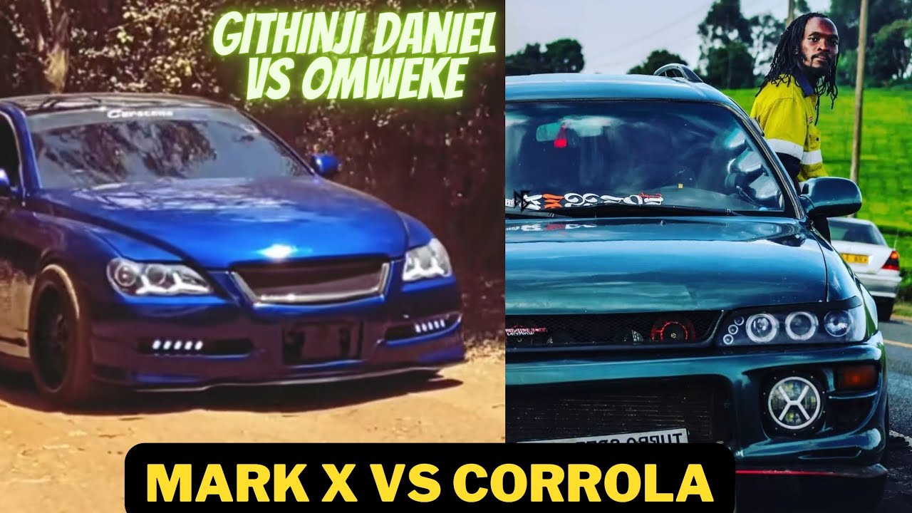 DANIEL GITHINJI ( SUPERCHARGED MARK X) vs OMWEKE ( TOYOTA COROLLA 7AGTE ...