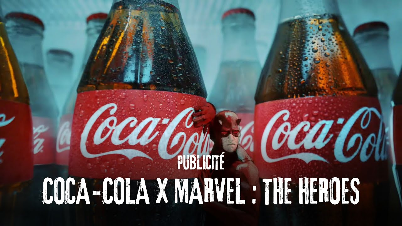 Marvel x Coca Cola : The Heroes : la publicité - YouTube