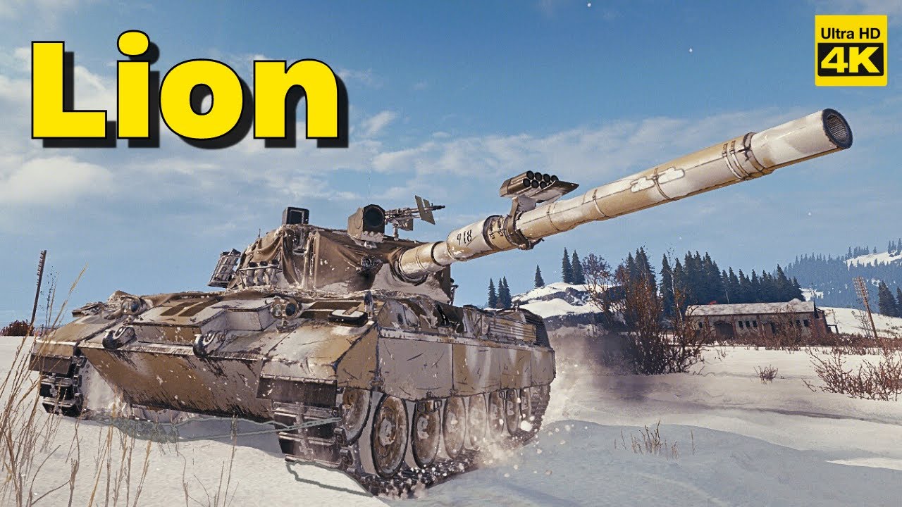 World of Tanks 8 Kills 12,2k damage Lion | 4K Video | - My battle My ...