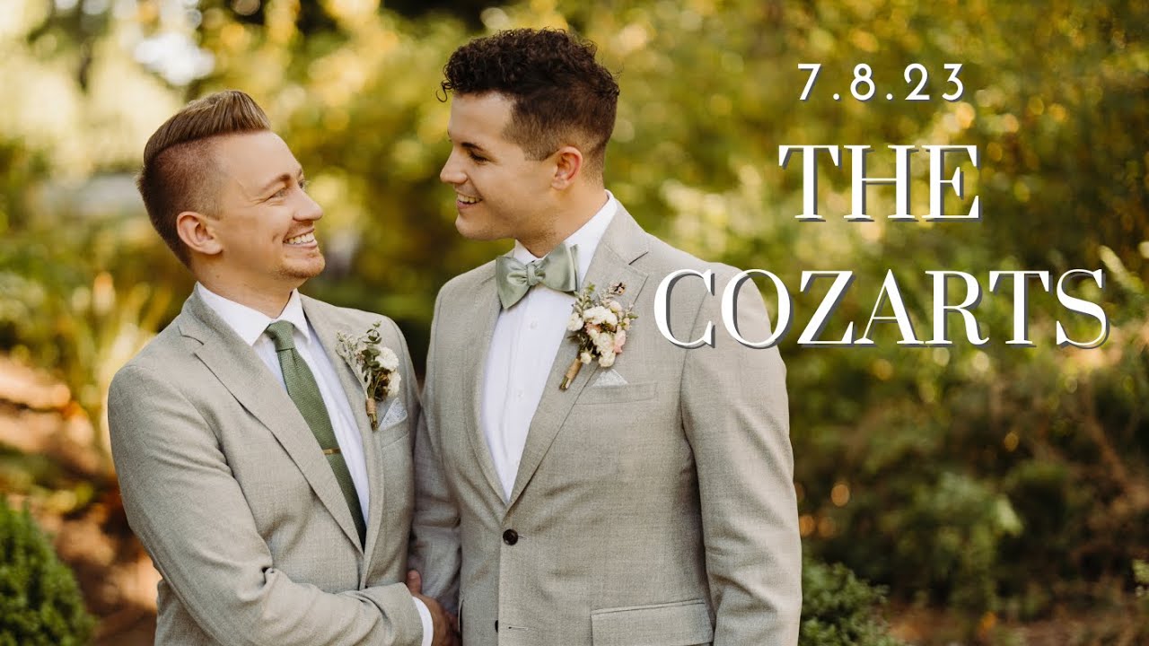 Josh & Cole Cozart's Wedding 7.8.23 - YouTube