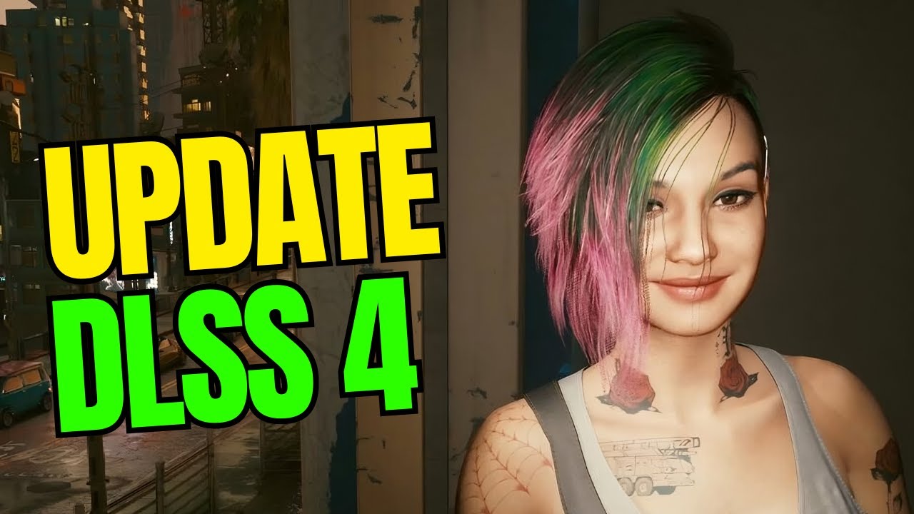 UPDATE 2.2 em CYBERPUNK 2077! Testando o DLSS 4 AO VIVO! - YouTube