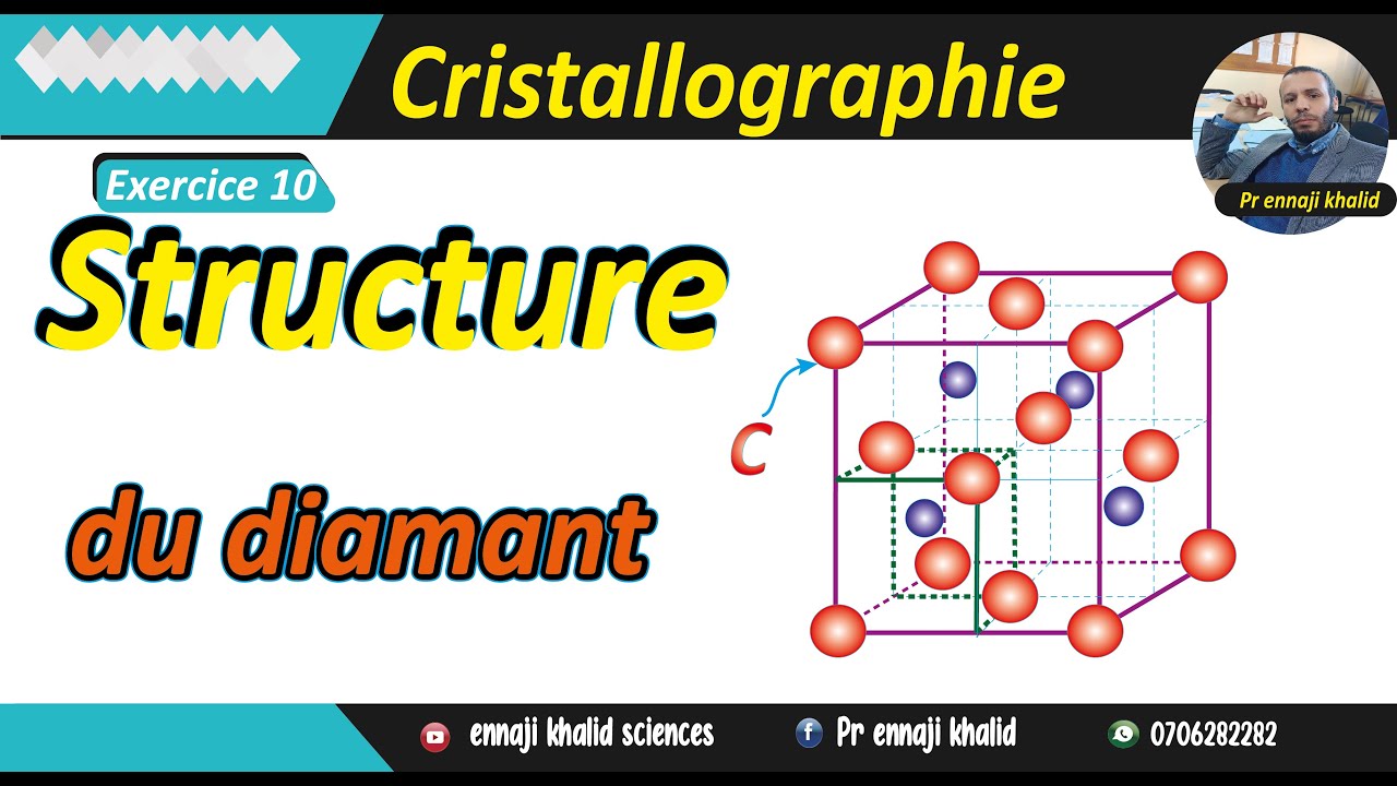 Structure du diamant - YouTube