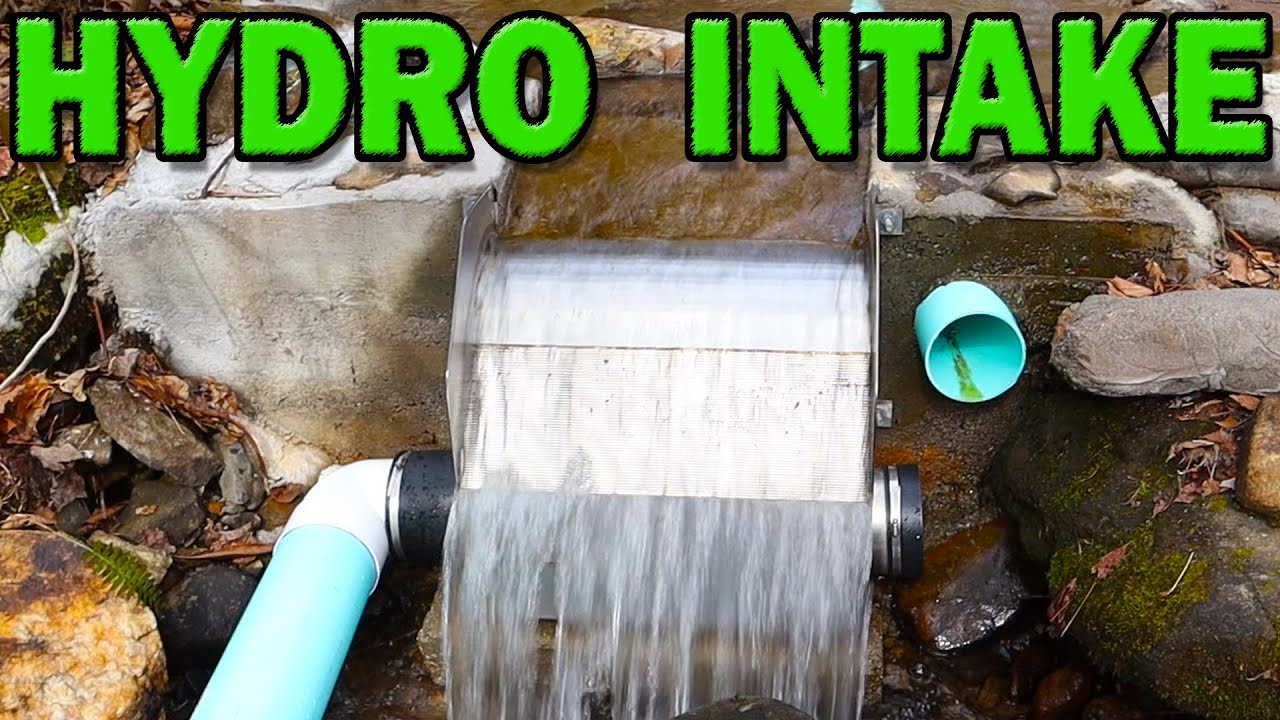 Micro Hydro Water Intake Coanda Screen - YouTube