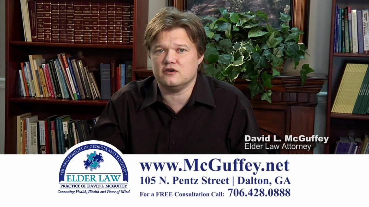 Welcome to the Elder Law Practice of David L. McGuffey - YouTube