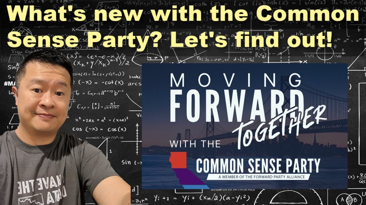 California's Common Sense Party leaders in the Nerd Zone - YouTube