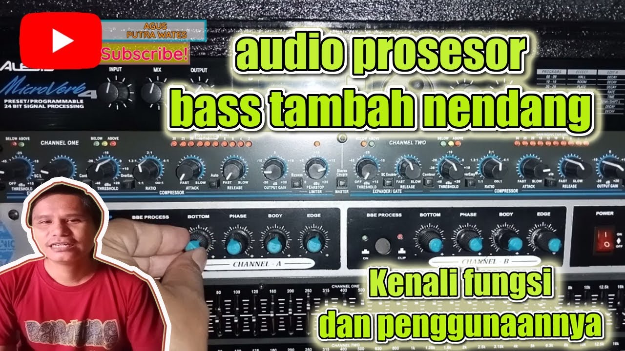 review audio prosesor rakitan pada sebuah accesories audio sound system ...