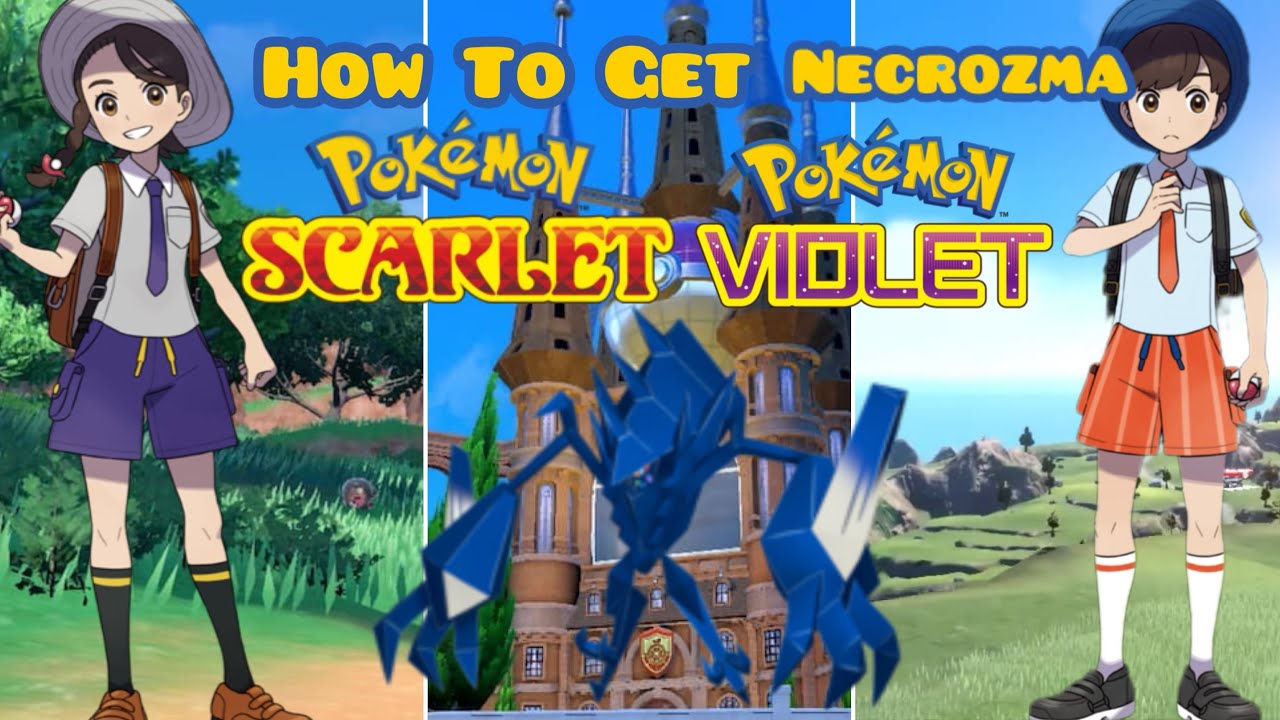 How To Get Shiny Necrozma In Pokémon Scarlet And Violet - YouTube